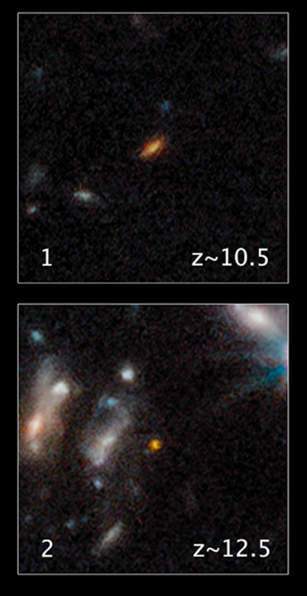 Le télescope James-Webb a débusqué une surprenante galaxie 350 millions d'années seulement après ...